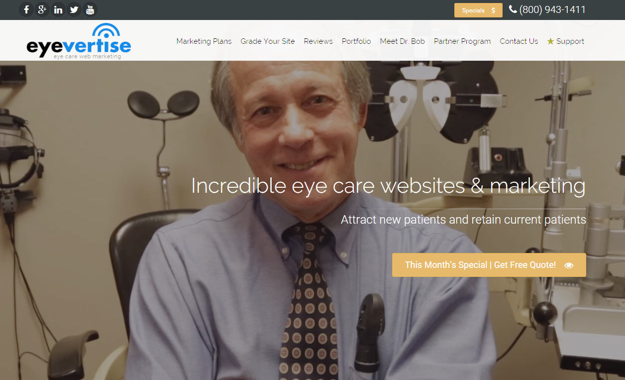 Best optical websites, best eye doctor site and optometry websites